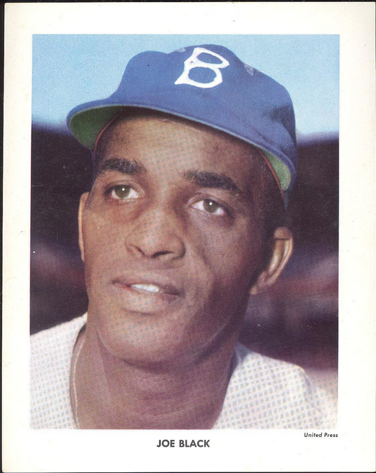 Dodgers Blue Heaven: Mailbag: A 1953 Joe Black Sport Magazine Premium