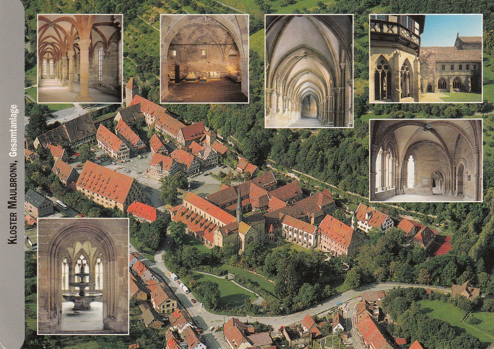 My postcard and stamp week: Germany: Maulbronn Monastery Complex