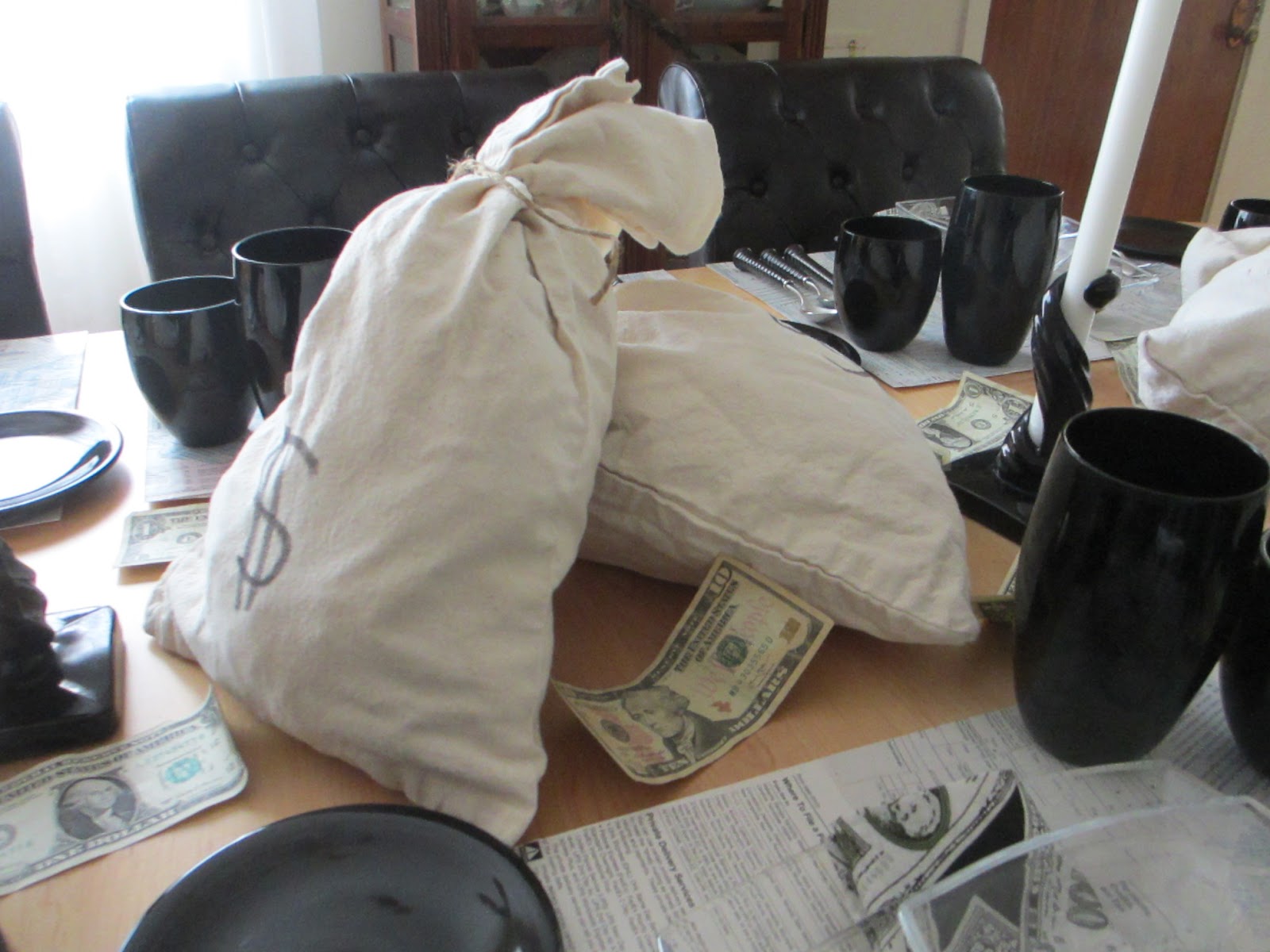 The Welcomed Guest: Tax Time Tablescape