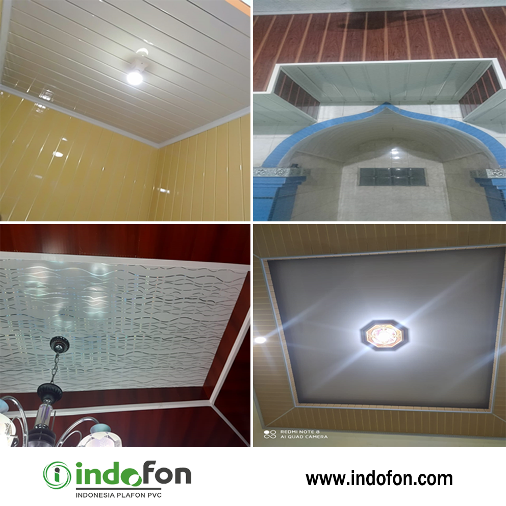 Susunan Cara Memasang Plafon pvc indofon Plafon, Paling Dicari!. Video Cara Pemasangan Lis ...