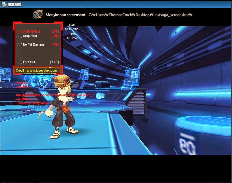 Cheat Lost Saga 10 Maret 2015 - JUPE CYBER