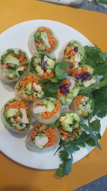 Mama Boo's Kitchen: Fresh Spring Rolls