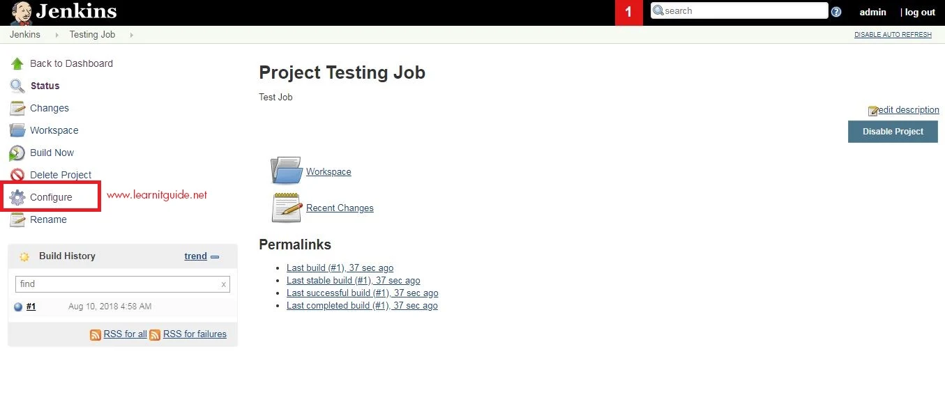 How to Configure Jenkins Mail Notification on Build Failures