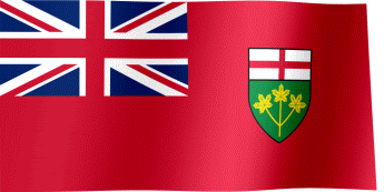 Ontario Flag GIF | All Waving Flags