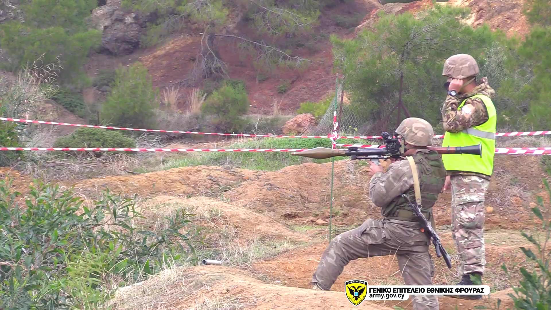 The Dead District: Cyprus National Guard armored units at the fire ...
