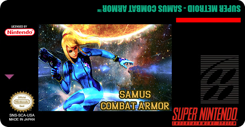 Super Nintendo para sempre!: Super Metroid - Samus Combat Armor