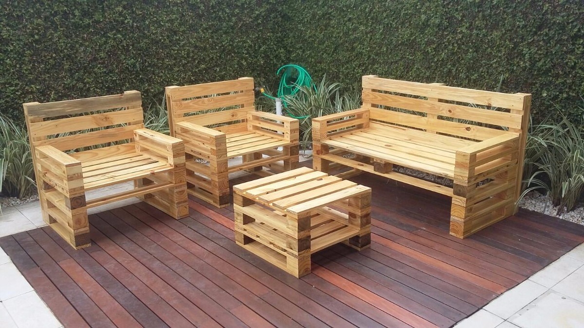 Construindo Minha Casa Clean: 10 dicas de como usar móveis de pallets ...