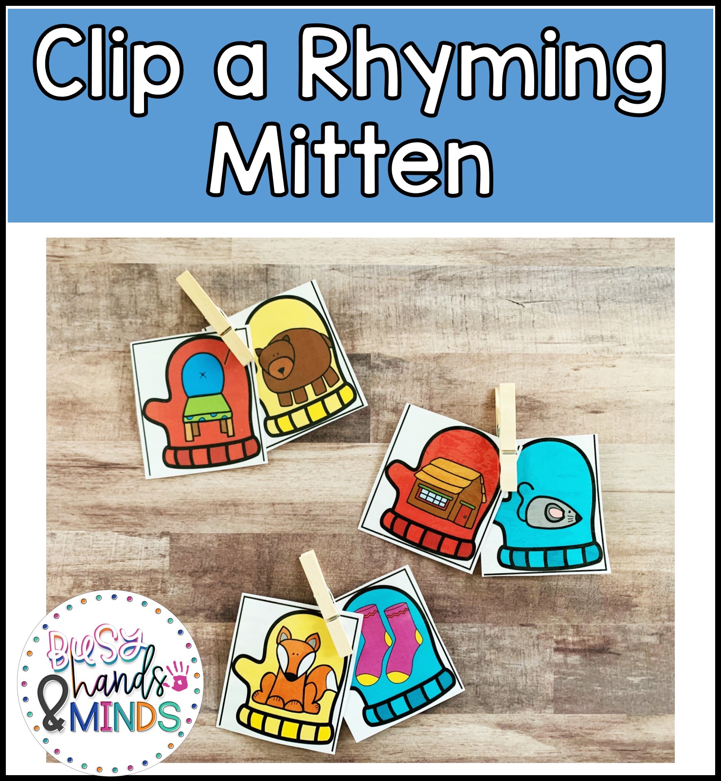 Winter Preschool Theme | Busy Hands and Minds