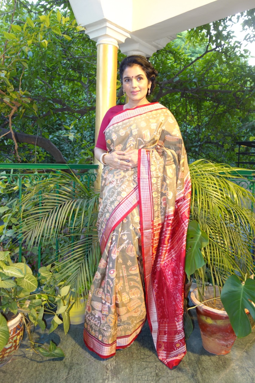Sohum Sutras: Odisha silk Saree