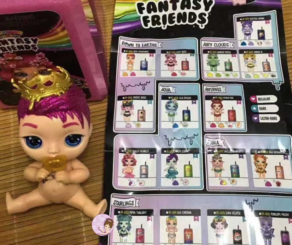 New Dolls Rainbow Surprise Fantasy Friends Series 1 by MGA