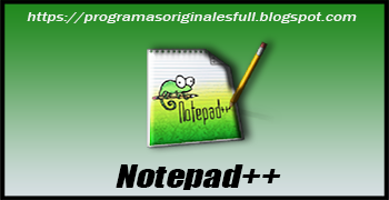 Programas Originales Full: Editores_Texto