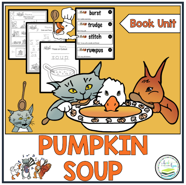 PUMPKIN SOUP BOOK UNIT ~ Book Units by Lynn