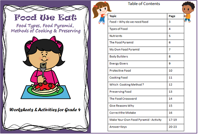 Happy Learners: Food We Eat