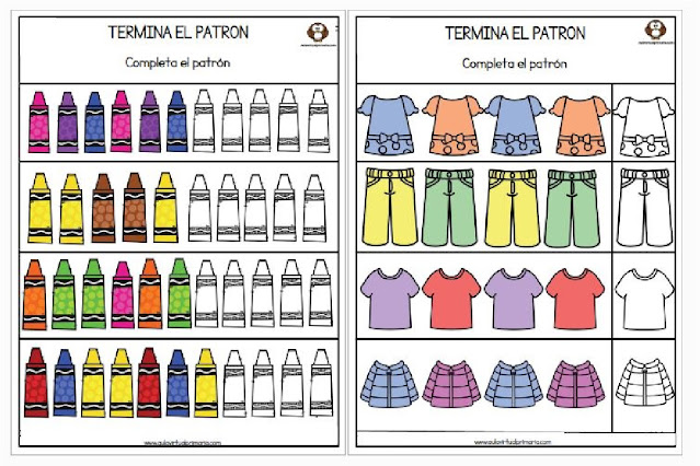 Pack De Patrones Para Preescolar - Dinamicas de grupo | Dinamicas ...