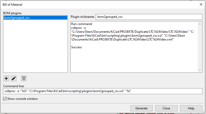 KiCad Tutorial: Generate Bill of Materials (BOM) for a Printed Circuit ...