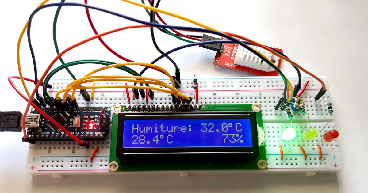 Compute Heat Index with Arduino and DHT Sensor · One Transistor