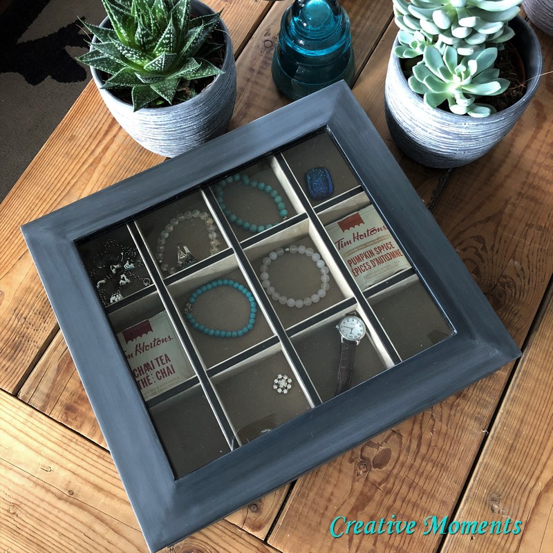 Bombay Keepsake Box in Shades of Grey