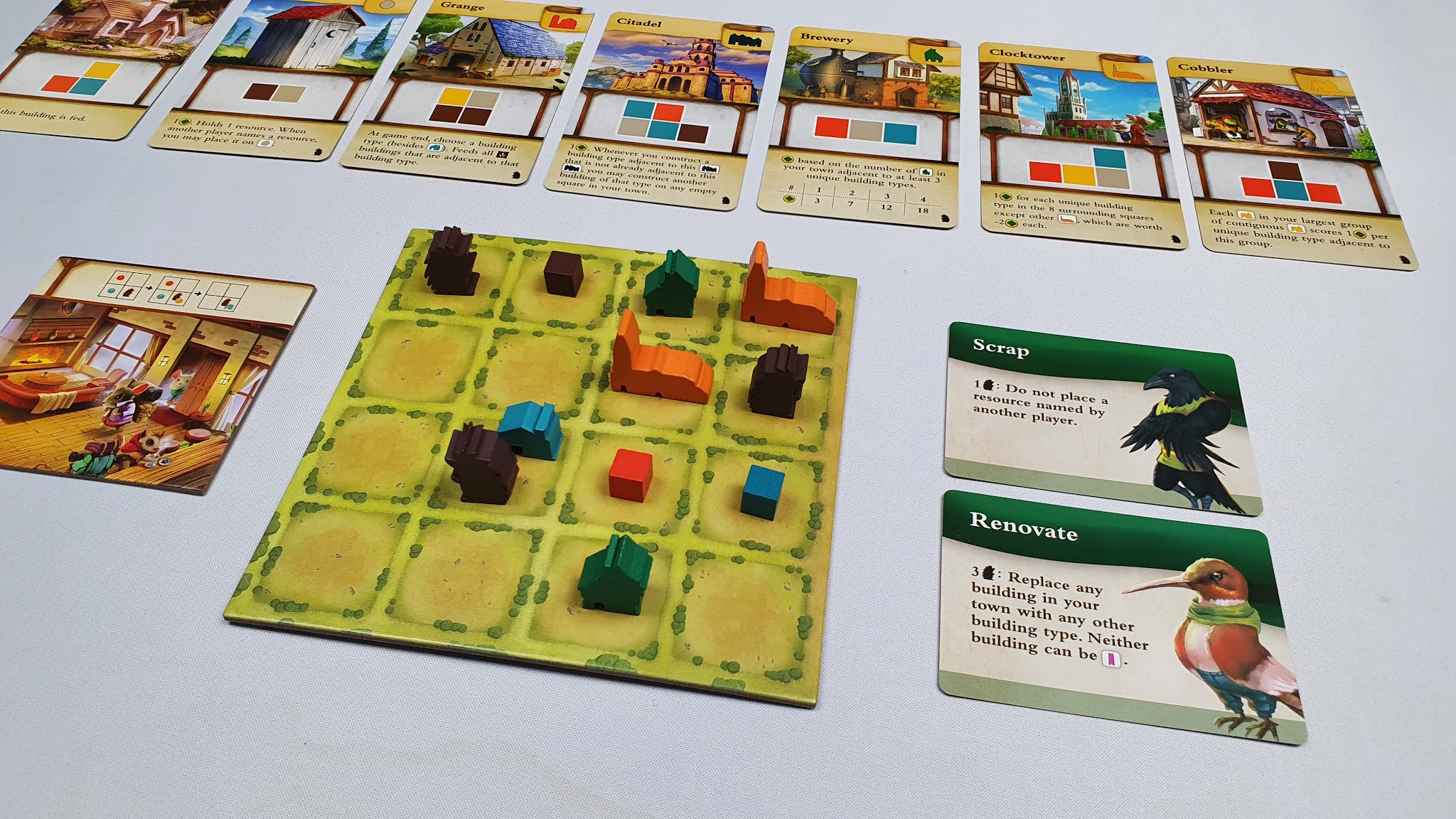 The Game Shelf: Thoughts from the Yellow Meeple:- Tiny Towns: Villagers