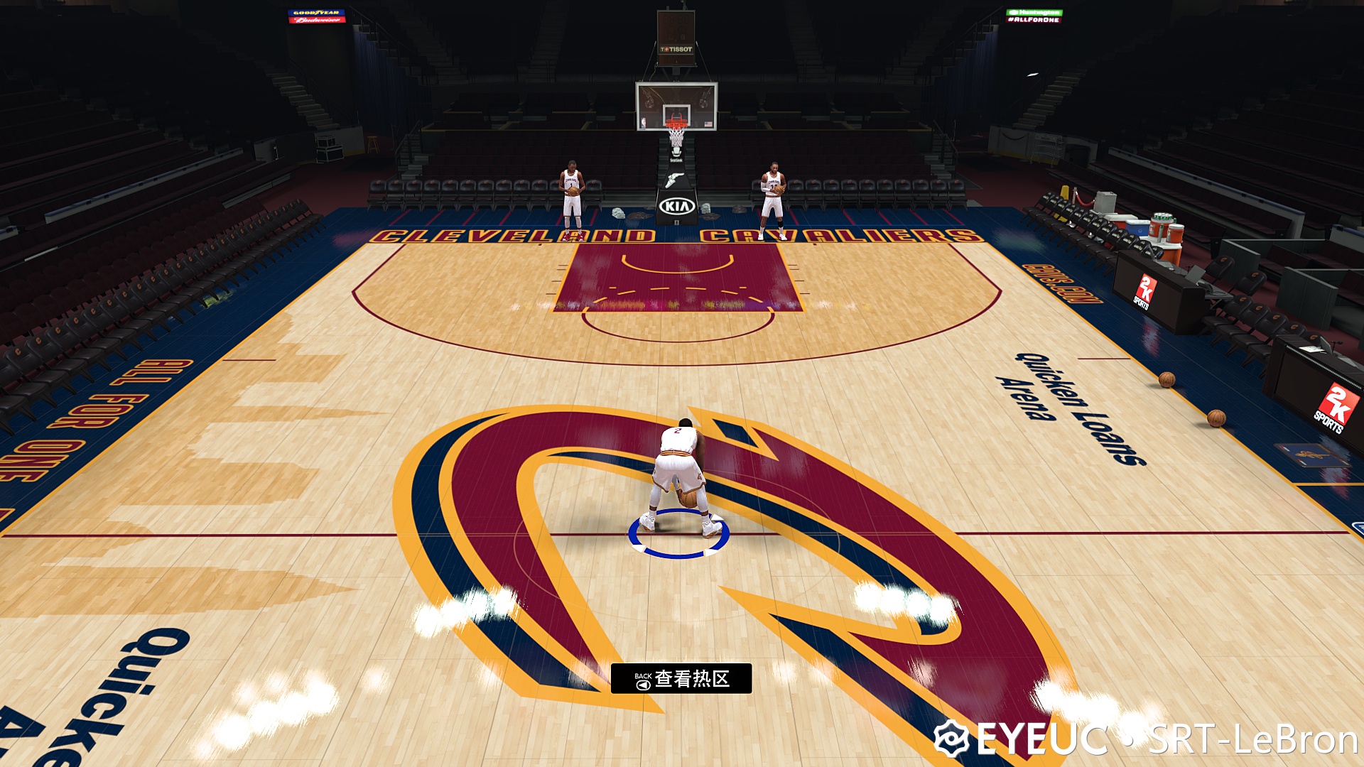 NBA 2K21 Cleveland Cavaliers 8K Court "2015-16" V1.1 By Srt-Lebron