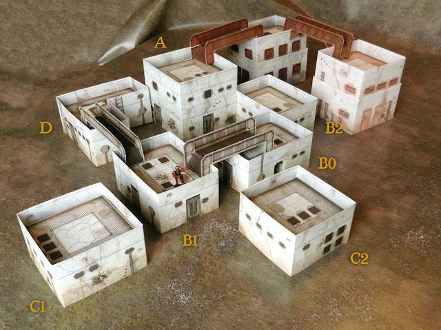 Wargame News and Terrain: Wargame Print: New Paper Model Sci-fi Style ...