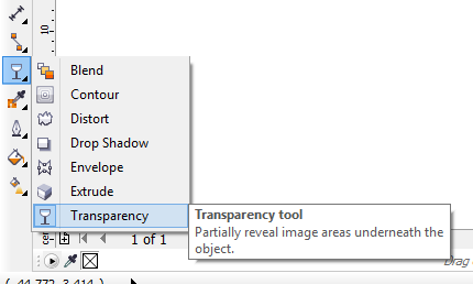 Công cụ Interactive Transparency Tool trong Corel Draw - THIẾT KẾ ĐỒ ...