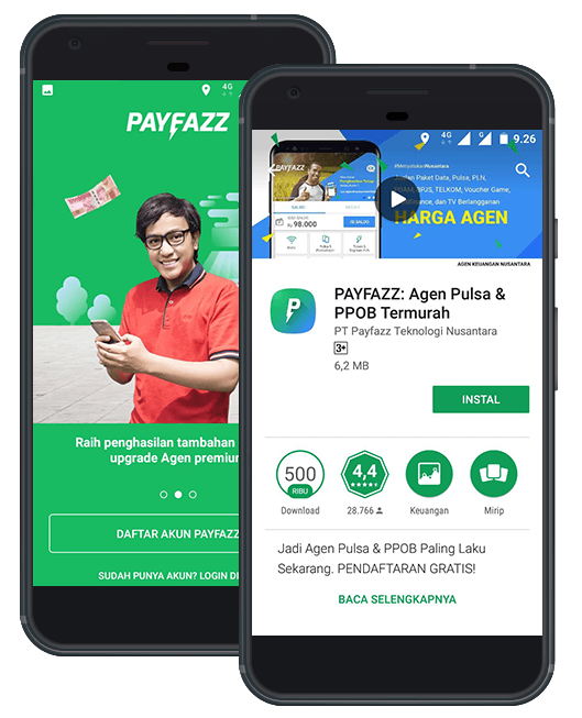 Web Payfazz Premium Aplikasi Agen Pulsa Murah