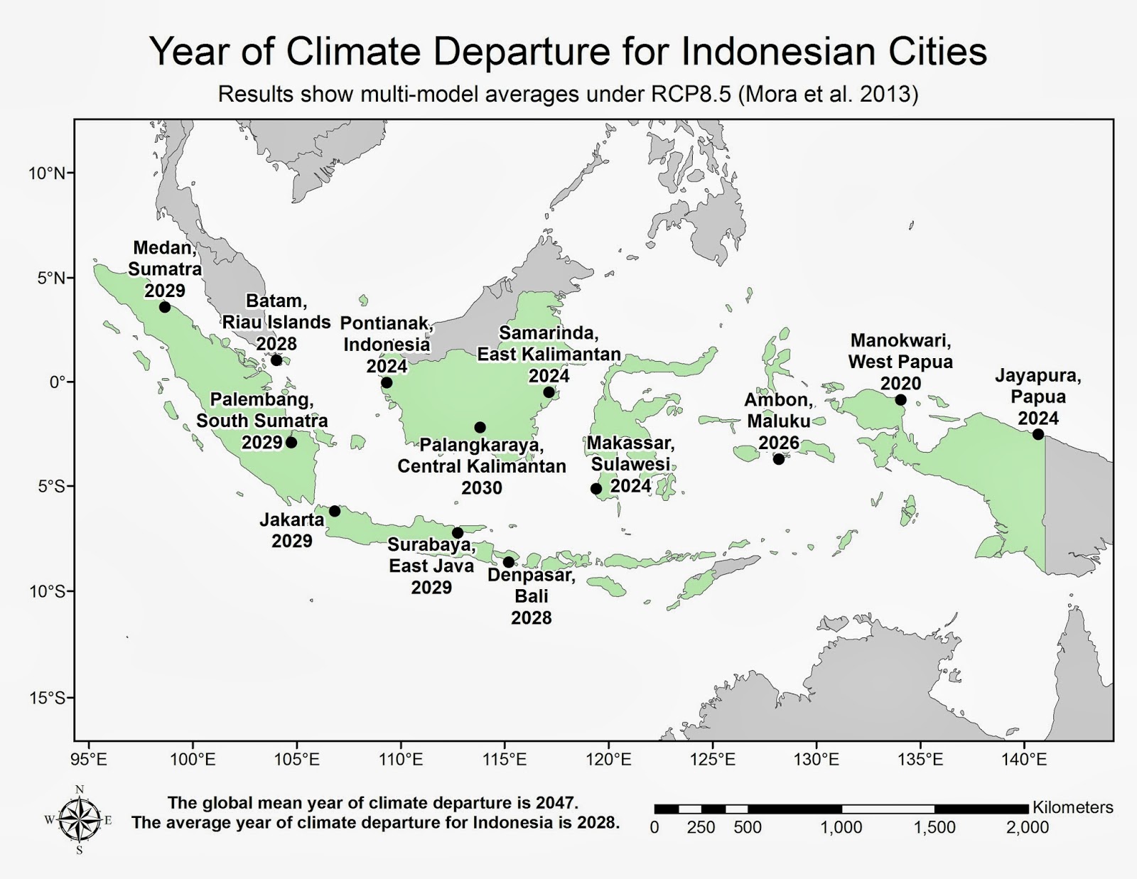 Indonesia Climate Zones