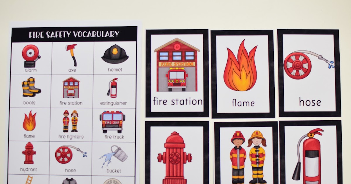 Fire Safety Themed Preschool Math and Literacy Pack | The Pinay ...