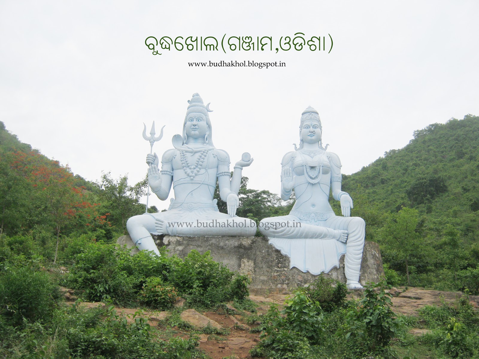 Statue of Lord Shiva and Pravati | BUDHAKHOLA Temple | Ganjam | Odisha.