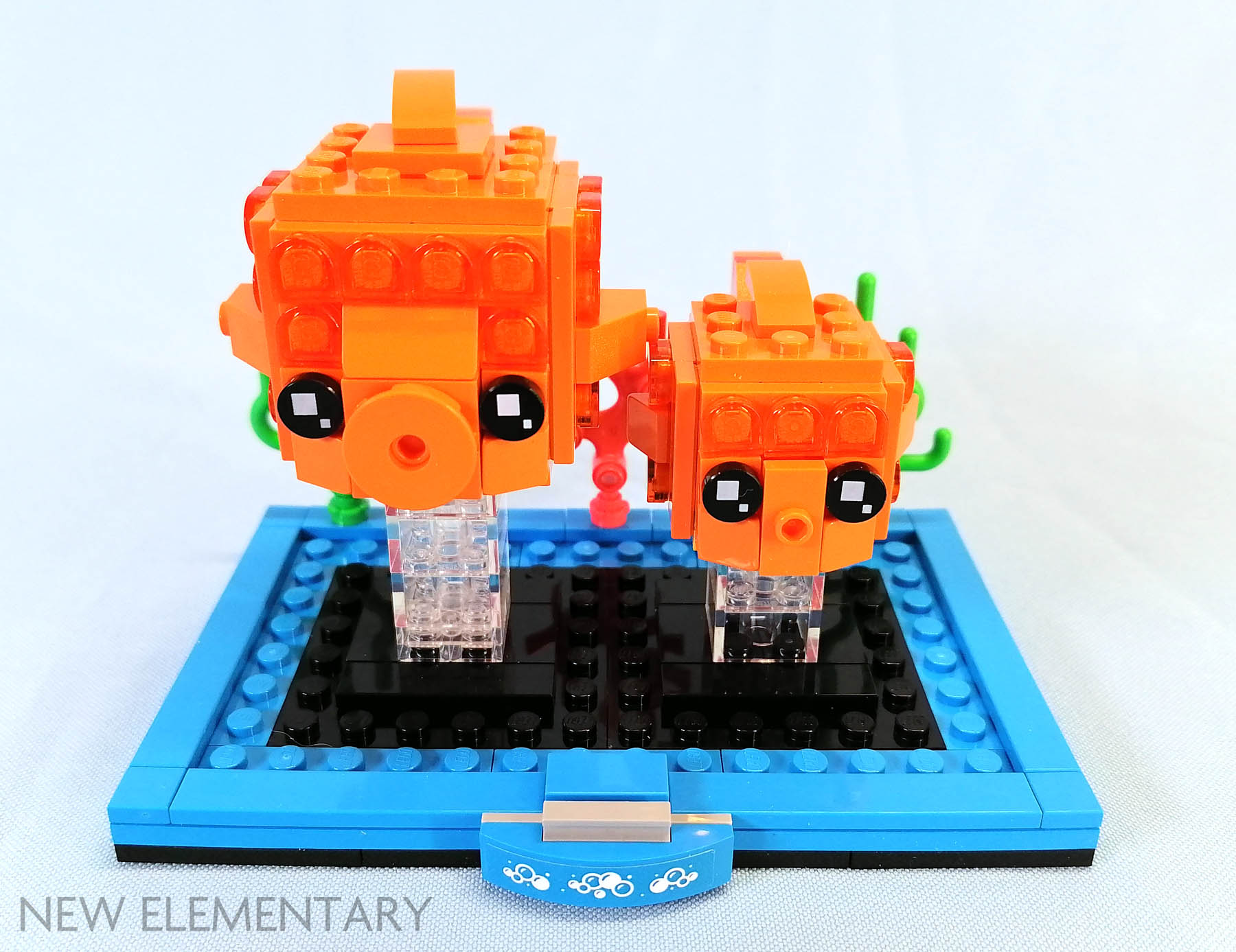 LEGO® Brickheadz review: 40442 Goldfish and 40443 Budgie | New ...