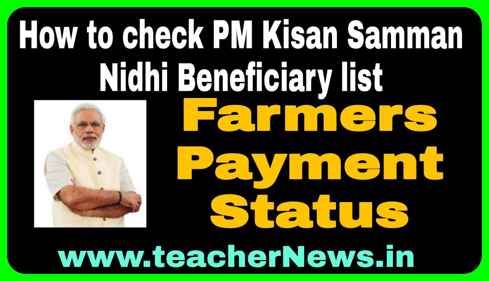 How To Check PM Kisan Samman Nidhi Beneficiary Status 2019 Farmers how-to-check-pm-kisan-samman-nidhi-beneficiary-status-2019-farmers