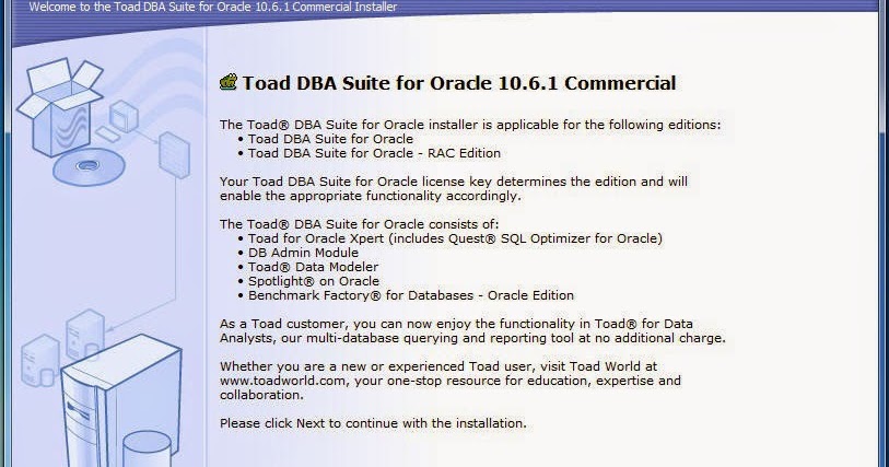 Toad sql tuning module not installed - rocarea