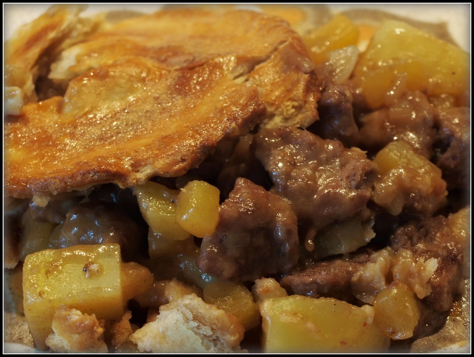 Mark's Veg Plot: "Cornish pasty" pie