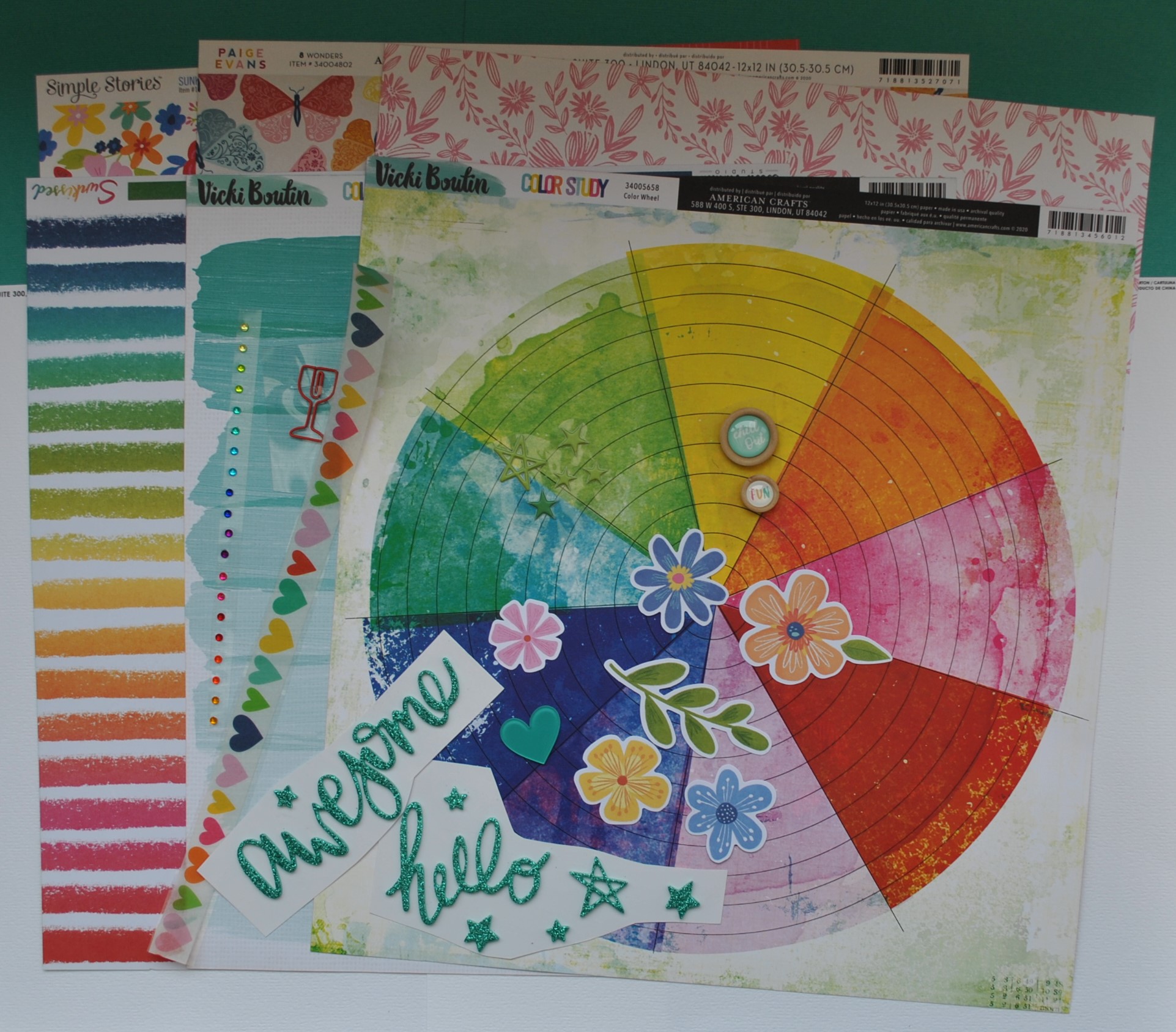 Scrap, Paper, Scissors: August Papermaze Kit