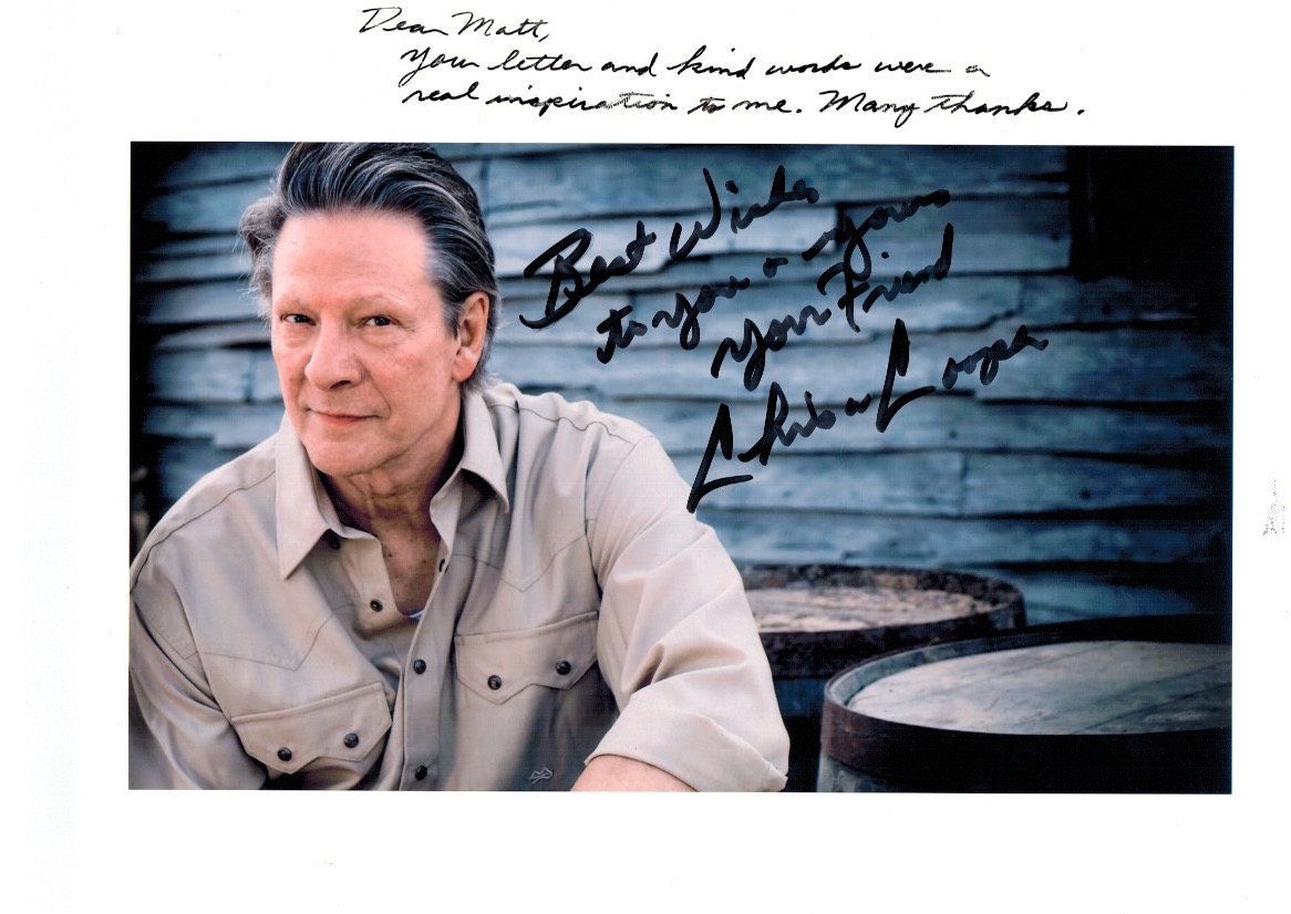 Mattsletters: Mr. Chris Cooper actor