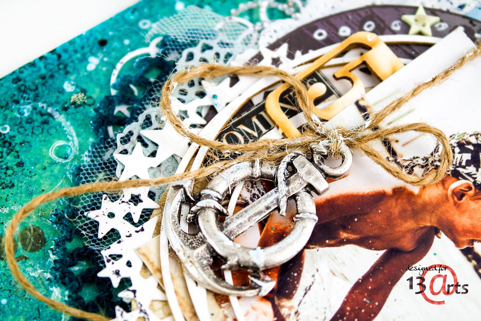13 arts: Scrap Around The World - layout by Natalya Loi
