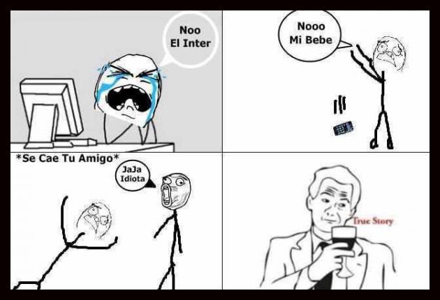 Los mejores memes: cuando se cae un amigo.