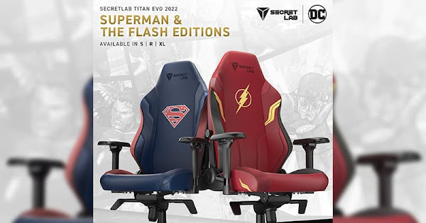 Secretlab Superman and The Flash Edition chairs launch in PH ...