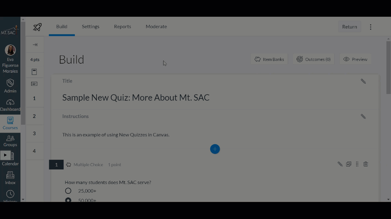 Moderate to Accommodate: Setting Accommodations on a Canvas Quiz – FCLT ...