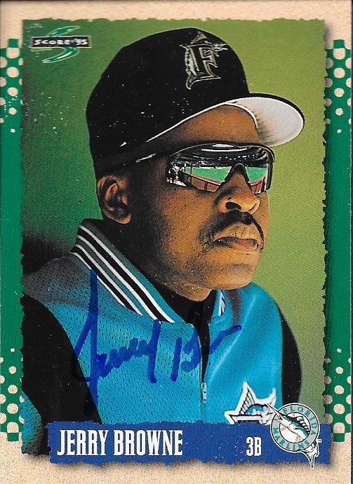 foul bunt: TTM Success - Jerry Browne