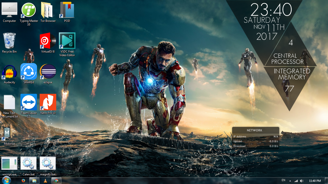 Download free Iron Man Windows 7 Theme With Welcome and Shut Down Sound ...