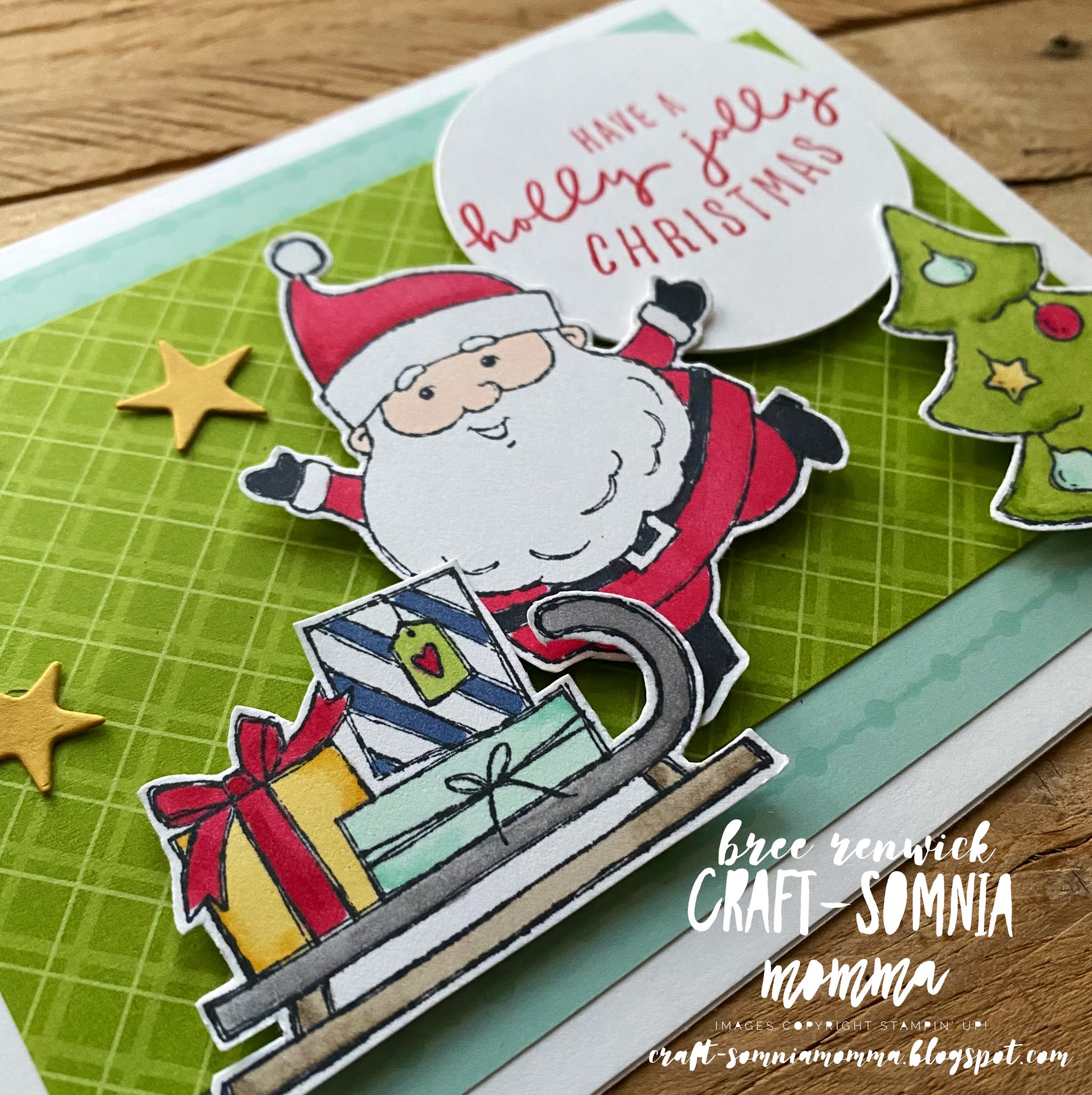 Craft-somnia Momma: Holly Jolly Santa ~ #TGIFC330