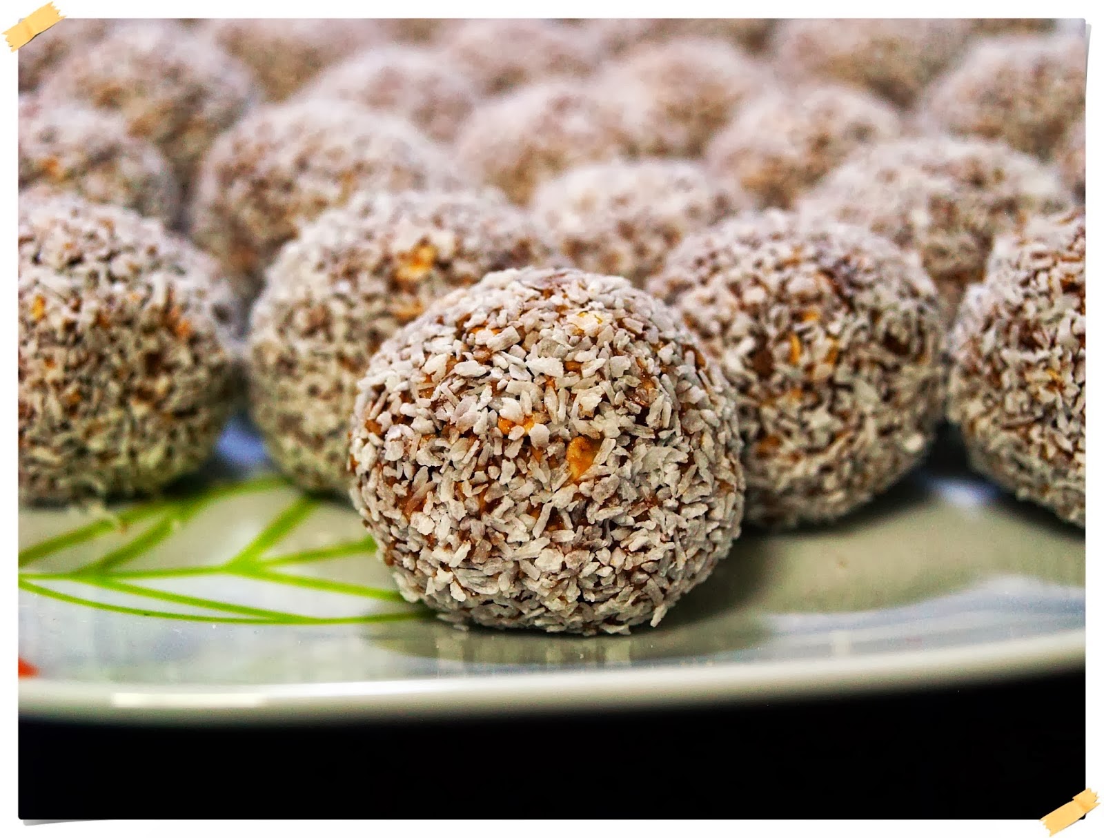 Safra de bri: ESCANDINAVIA-POSTRES-BOLAS DE CHOCOLATE