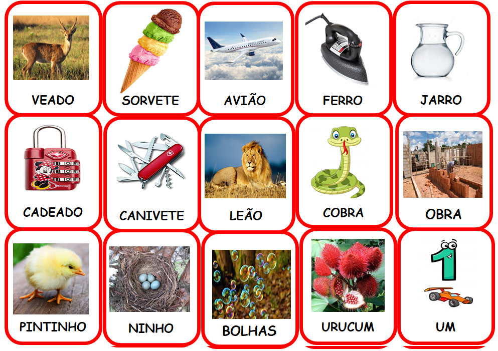 Andreia Brasill Atividades e Dicas Educação: Rimas com desenho para ...