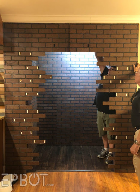 EPBOT: Our Labyrinth Wall Illusion Entrance - And The Trick To Building ...