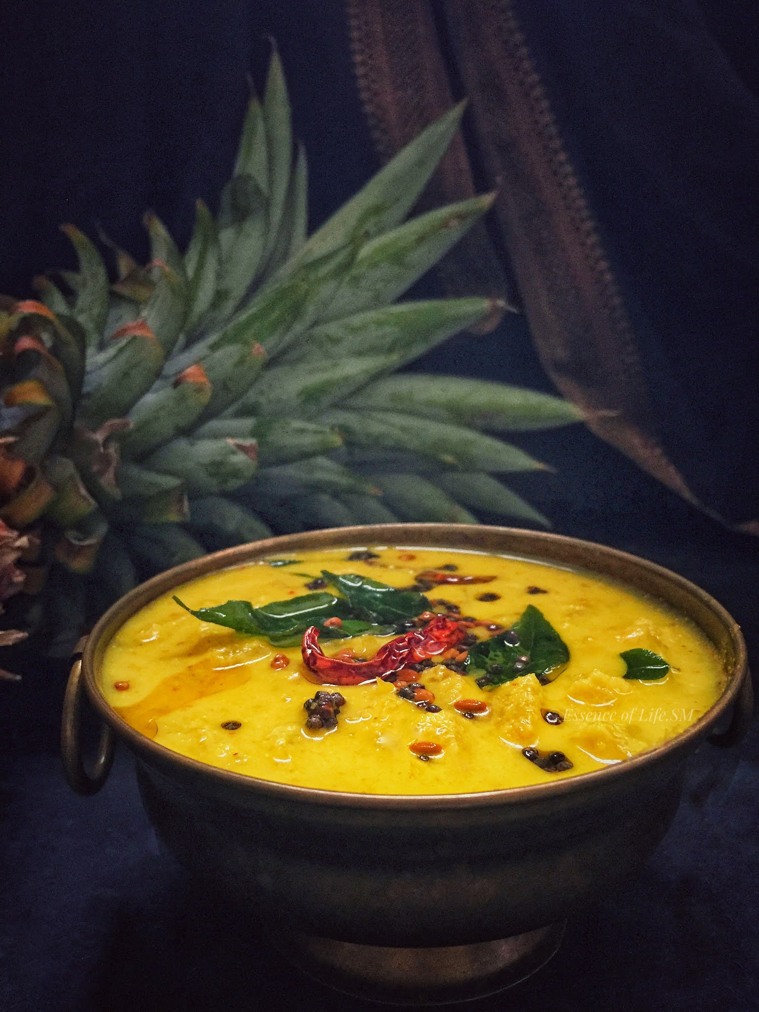 PINEAPPLE PACHADI - KERALA STYLE