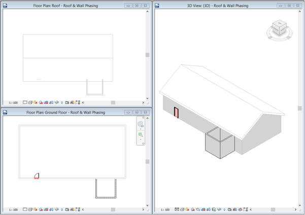 Revit Recess: Phasing: Roof Demolition