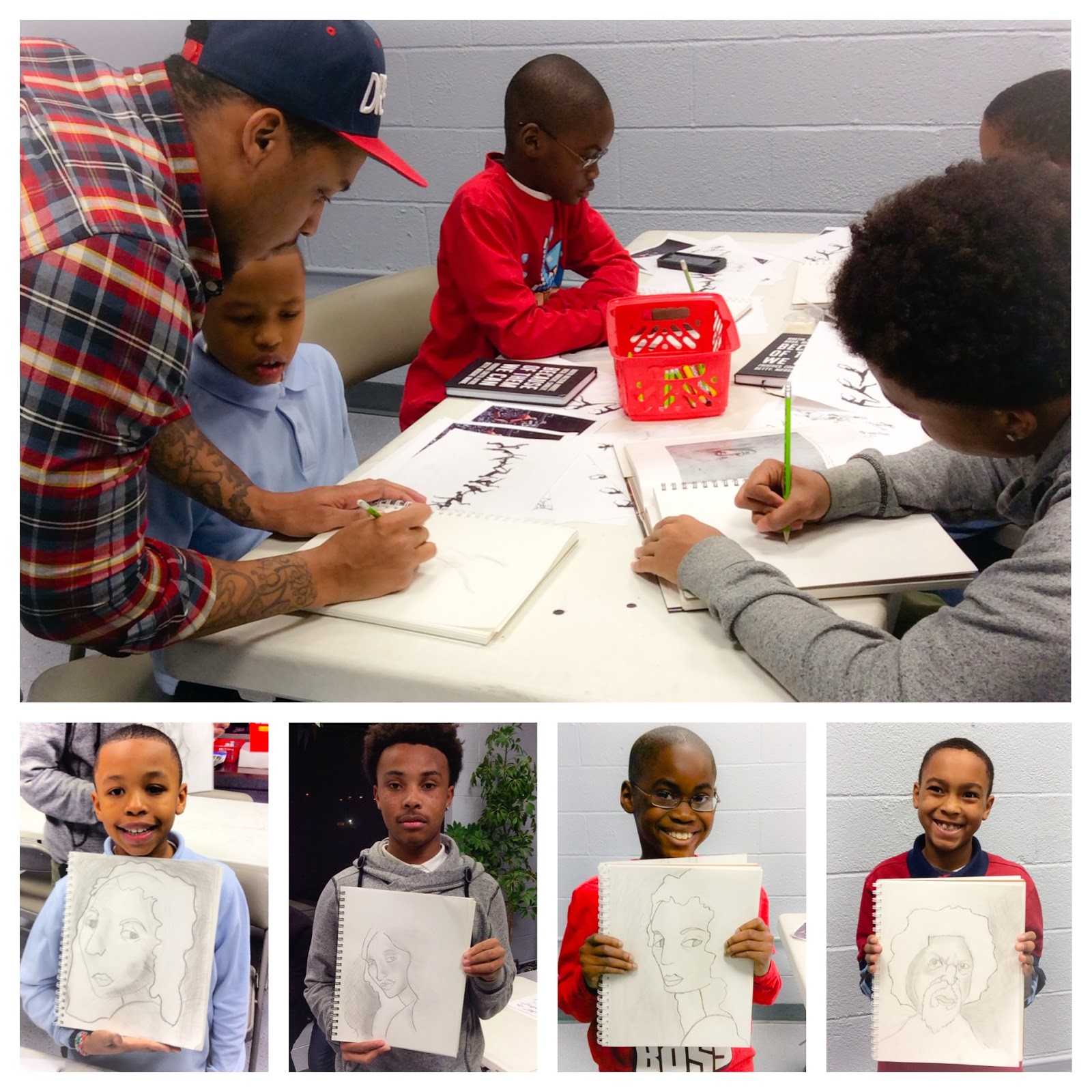 ART KIDS: Sketching Movement / Portraits