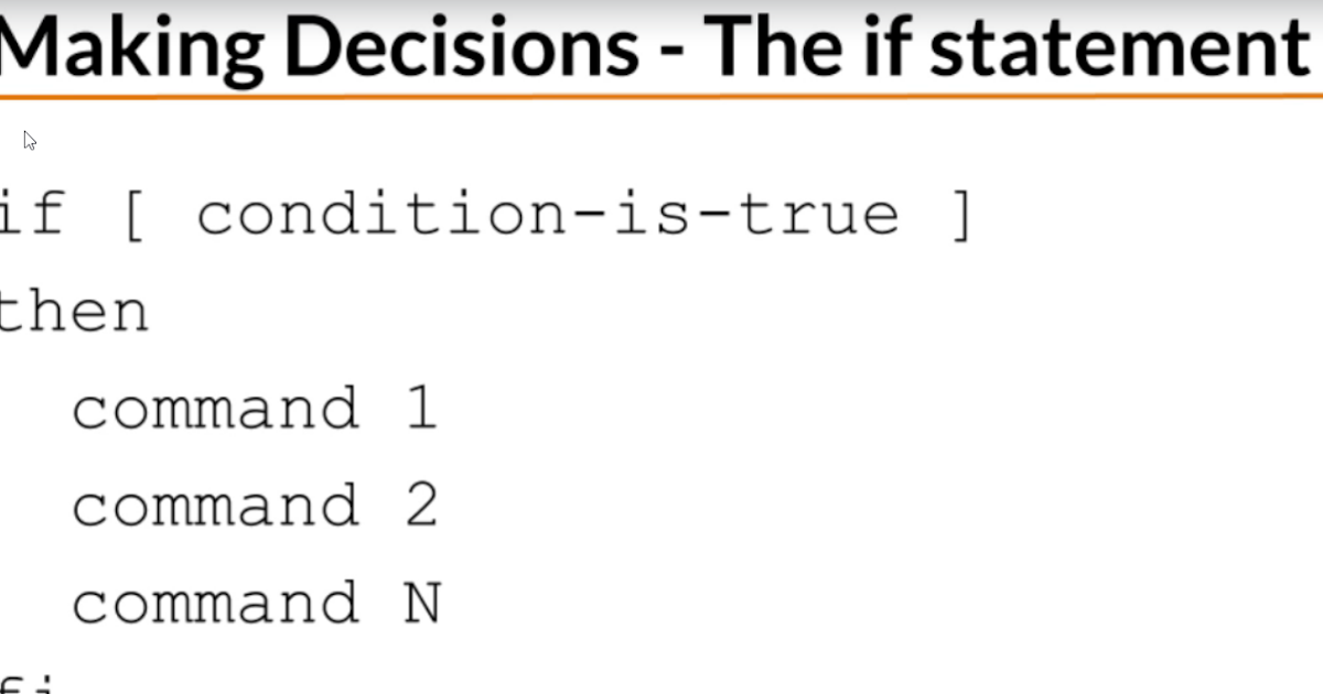 SAP BASIS MADE EASY If Condition In Linux Scripts sap-basis-made-easy-if-condition-in-linux-scripts