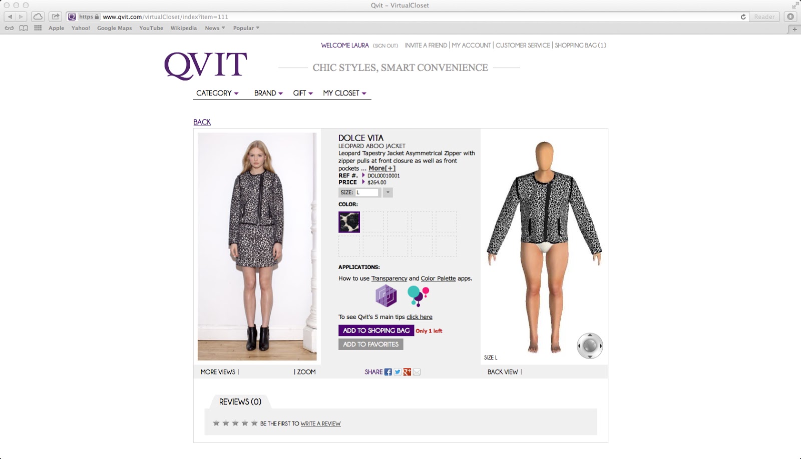 Did shopping just get easier with Qvit.com? - TfDiaries